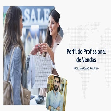 Perfil do Profissional de Vendas - como ser um vendedor eficaz | PDF