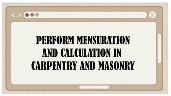 TLE9 Measuring and Marking tools | PPT