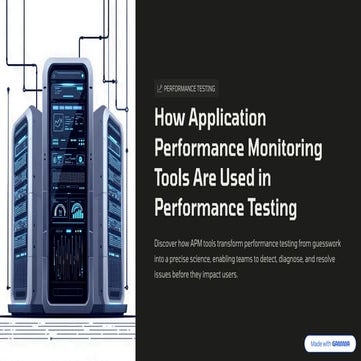 How Application Performance Monitoring Tools Are Used in Performance ...
