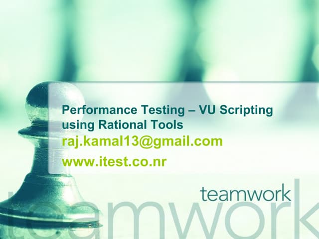 Performance Teting - VU Scripting Using Rational (http://www.geektester ... Performance Teting - VU Scripting Using Rational (http://www.geektester ...