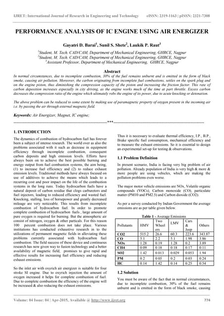 Vehicle Emission Control | PPT