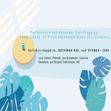 Performance and Abnormal Cell Flagging.pptx