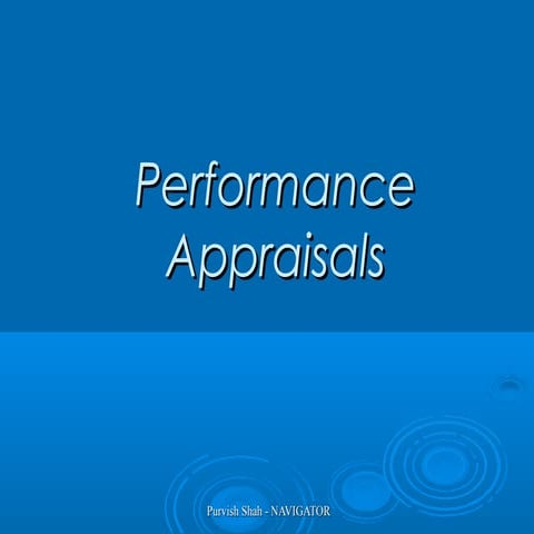 6 six steps to conduct performance appraisal meeting | PDF