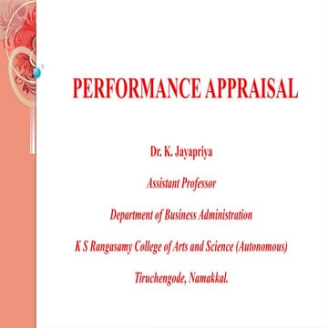 Performance Appraisal - Human Resource Management | PPTX