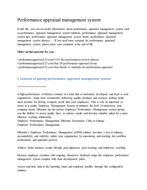 Performance appraisal in wipro | DOCX | Resume Writing and Advice | Job Search