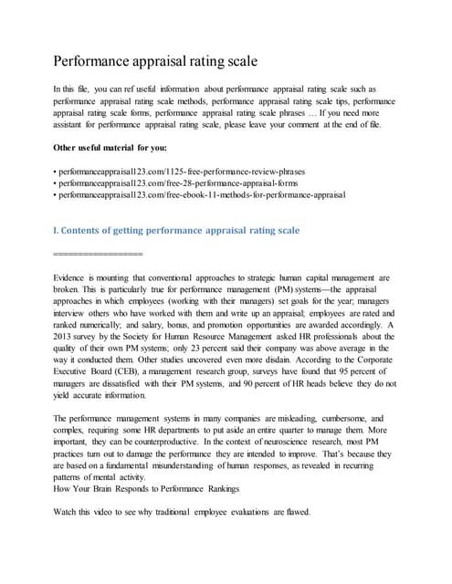 Rating Scale Performance Appraisal rating-scale-performance-appraisal
