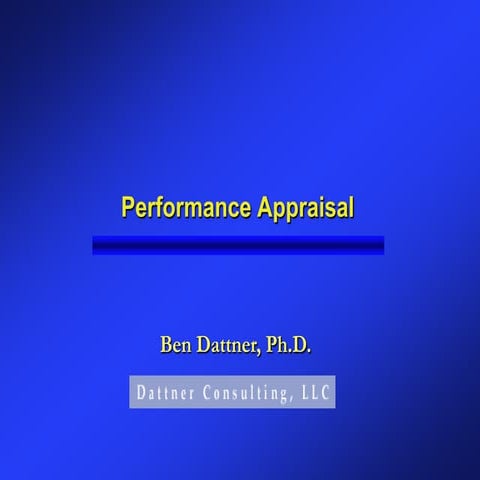 Bar manager performance appraisal | DOCX