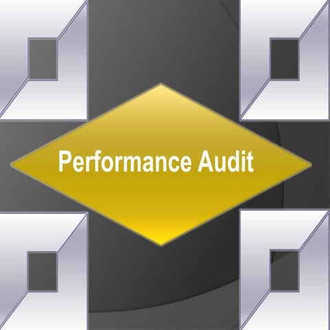 Measuring Institional Effectiveness by Performance Audit | PPTX