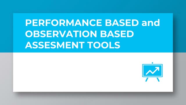 Authentic Assessment Tools | PPTX