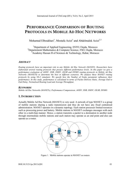 Performance Evaluation Of Aomdv Protocol Based On Various Scenario And