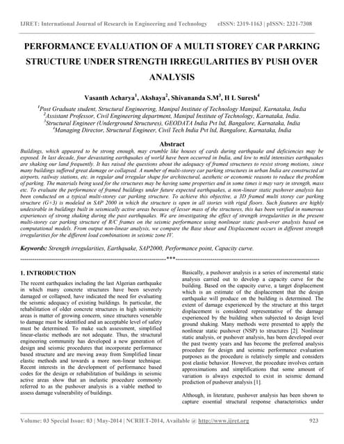 IRJET- Planning, Analyzing and Design of High Rise Building using Etabs | PDF | Civil ...