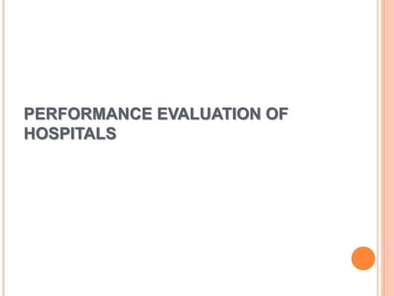 Corporate social responsibility (CSR) on Hospitals | PPT