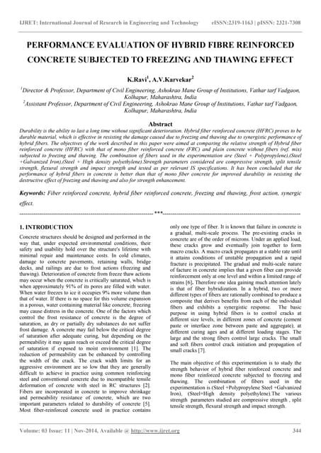 Mechanical properties of hybrid fiber reinforced concrete for pavements ...
