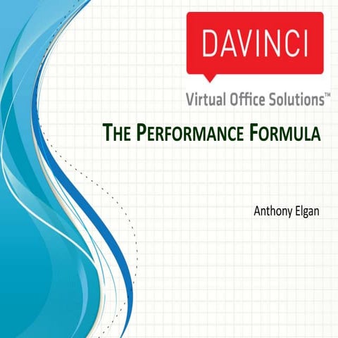The Performance Formula | PPT