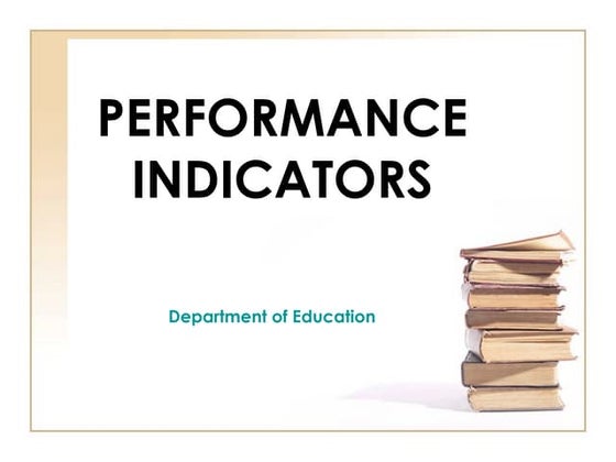 DepEd_performance_indicators_formula.ppt | Daycare and Pre-School ...