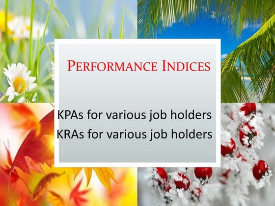 KRA Presentation Appraisal system for HR.ppt