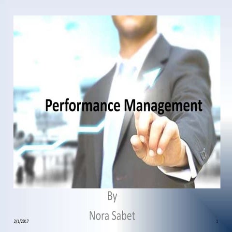 Performance Management Fundamentals Presentation | PPT