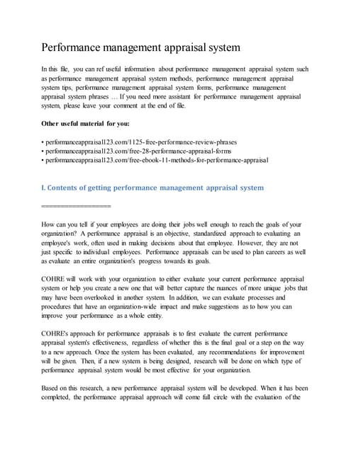 Nursing performance appraisal examples | DOCX