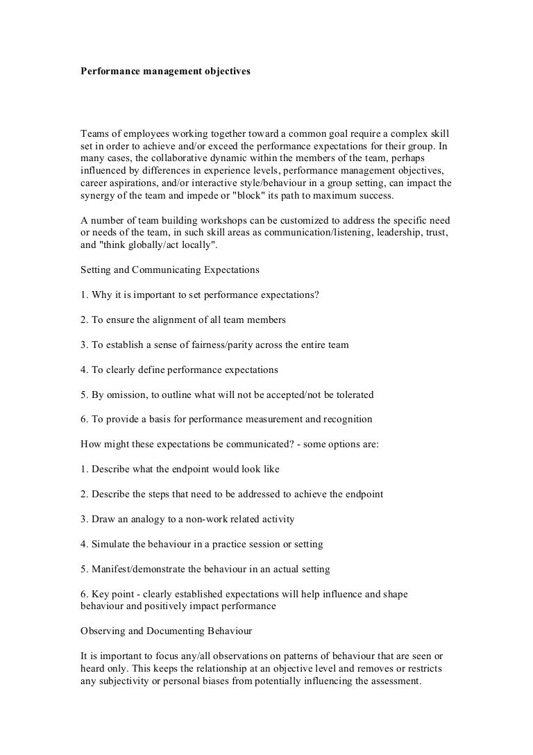 performance-management-objectives
