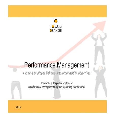 Performance management - our offering. Focus Orange Advisory | PDF