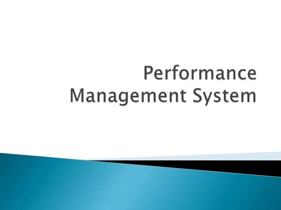 Performance development show | PPT