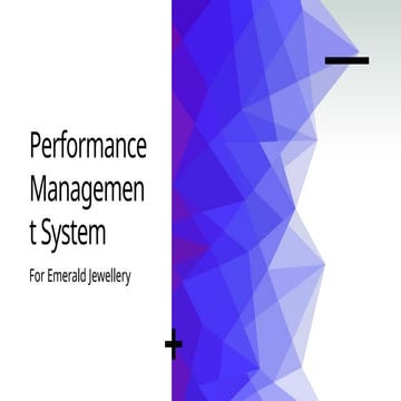 Performance Management System Overview and Gameplan | PPTX
