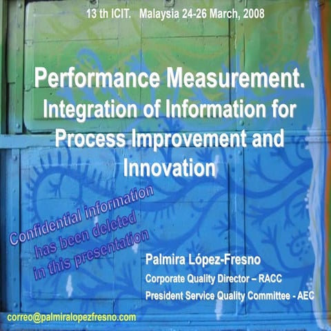 Performance measurement | PDF