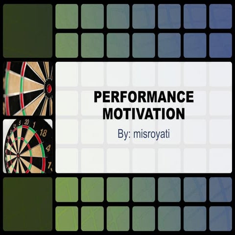Performance motivation | PPTX