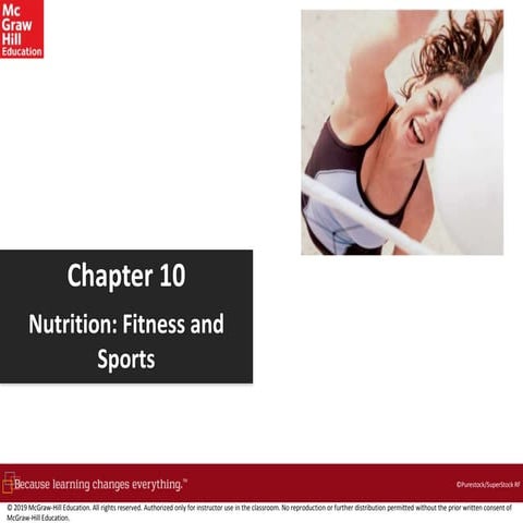 Performance nutrition chapter 10 | PPTX