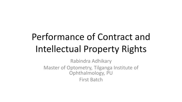 Calculation of EVD and EVP | PPT