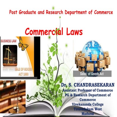 Performance of contract of sale | PPTX