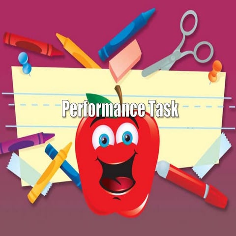 Performance task | PPTX