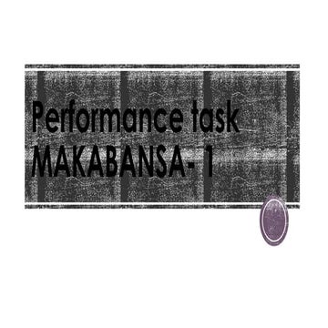 performance tas in makabansa ang kindness box | PPTX