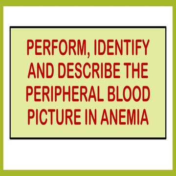 PERFORM, IDENTIFY AND DESCRIBE THE PERIPHERAL BLOOD.pptx