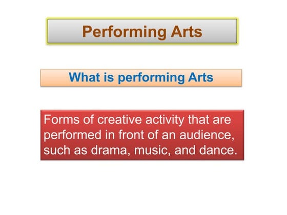 Elements of drama | PPT