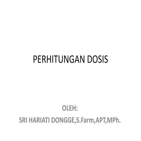 Srihariatidongge presentations