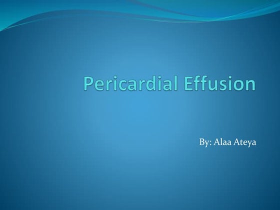 History of cardiac tamponade | PPT