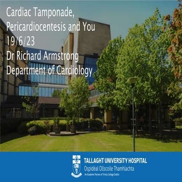 Pericardiocentesis Procedure Pptx