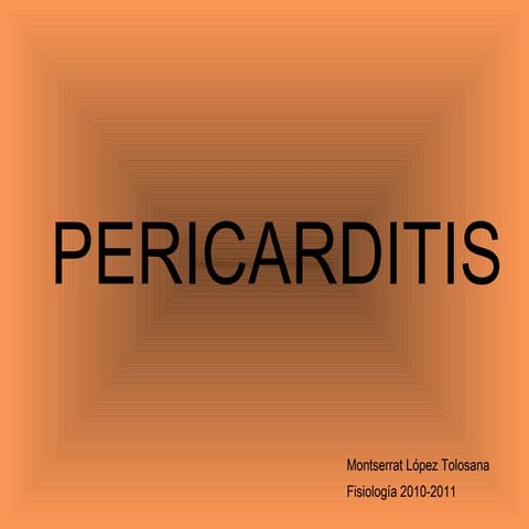 Pericarditis | PPT