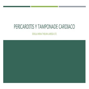 Drenajul pericardic percutan in pericardita neoplazica | PPT