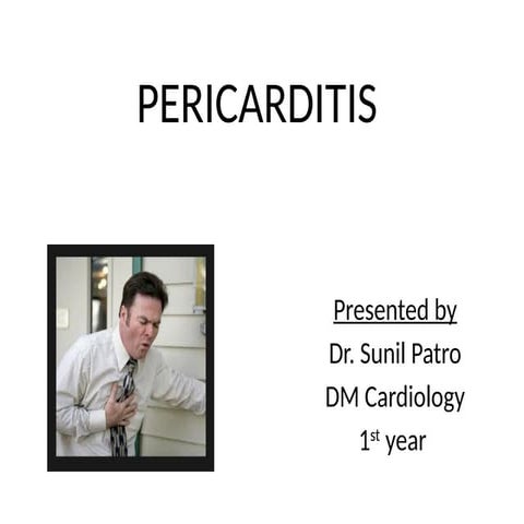 Pericarditis | PPTX
