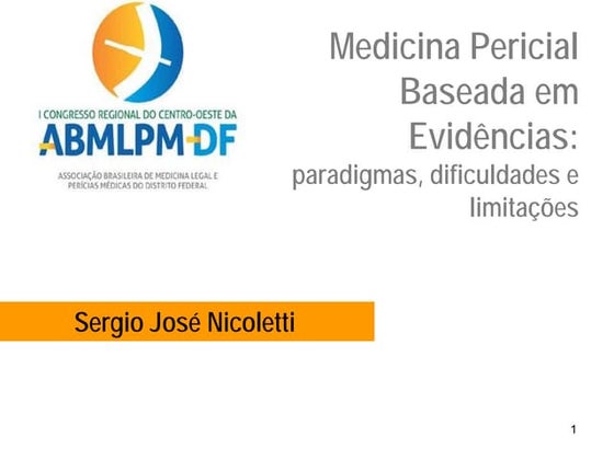 Sergio José Nicoletti presentations