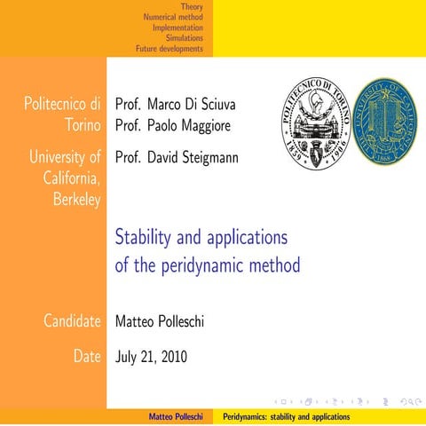 Mixed Explicit Implicit Peridynamic Model Pdf
