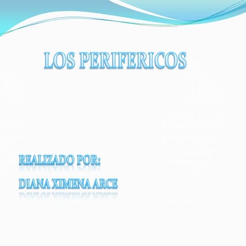 Los perifericos | PPTX