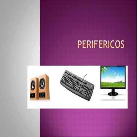 Periféricos de una pc | PPTX