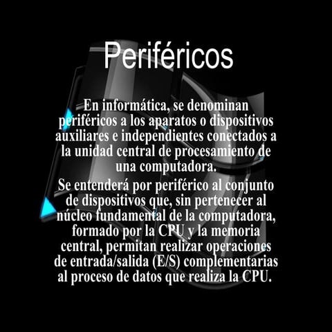 El hardware y los Periféricos de Entrada, Salida Y Almacenamiento | PPTX