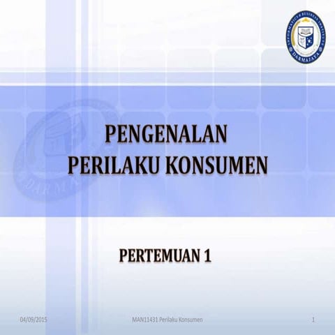 Konsumerisme | PPTX