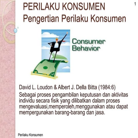 Perilaku konsumen | PPTX