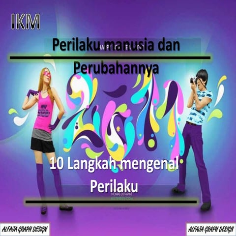 Perilaku manusia dan perubahannya | PPTX