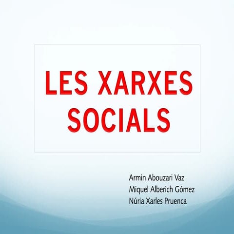 Perills a les xarxes | PPT
